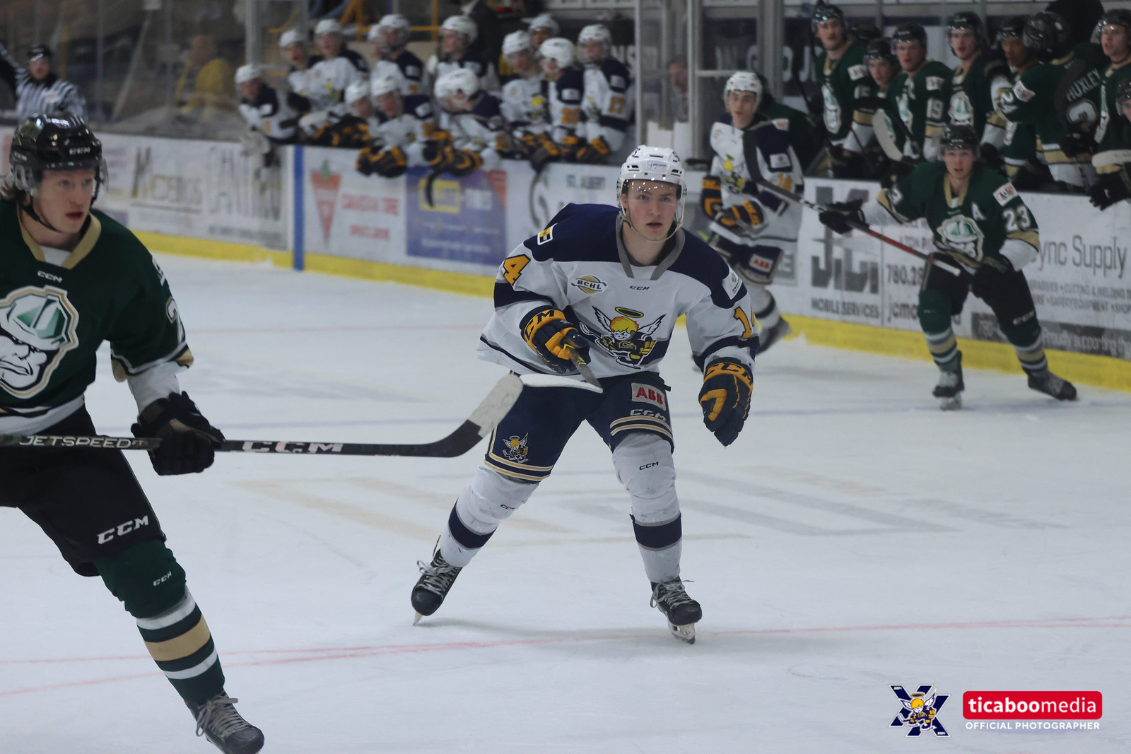 Lesyk Nets First Junior Goal, But Saints Fall 3-2 to Okotoks in Game 2 ...